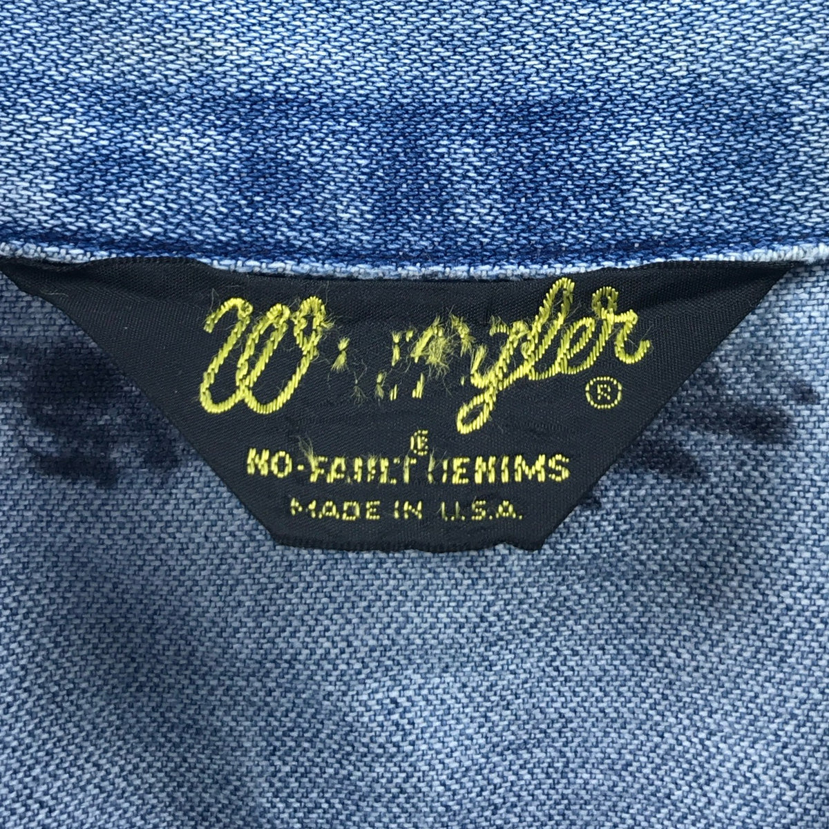 wrangler denim jacket 126mj? 70〜80s– train in vain
