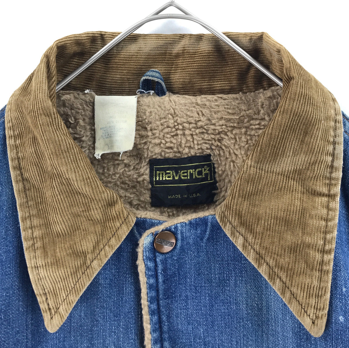 maverick 3j07mjl denim jacket 70s– train in vain
