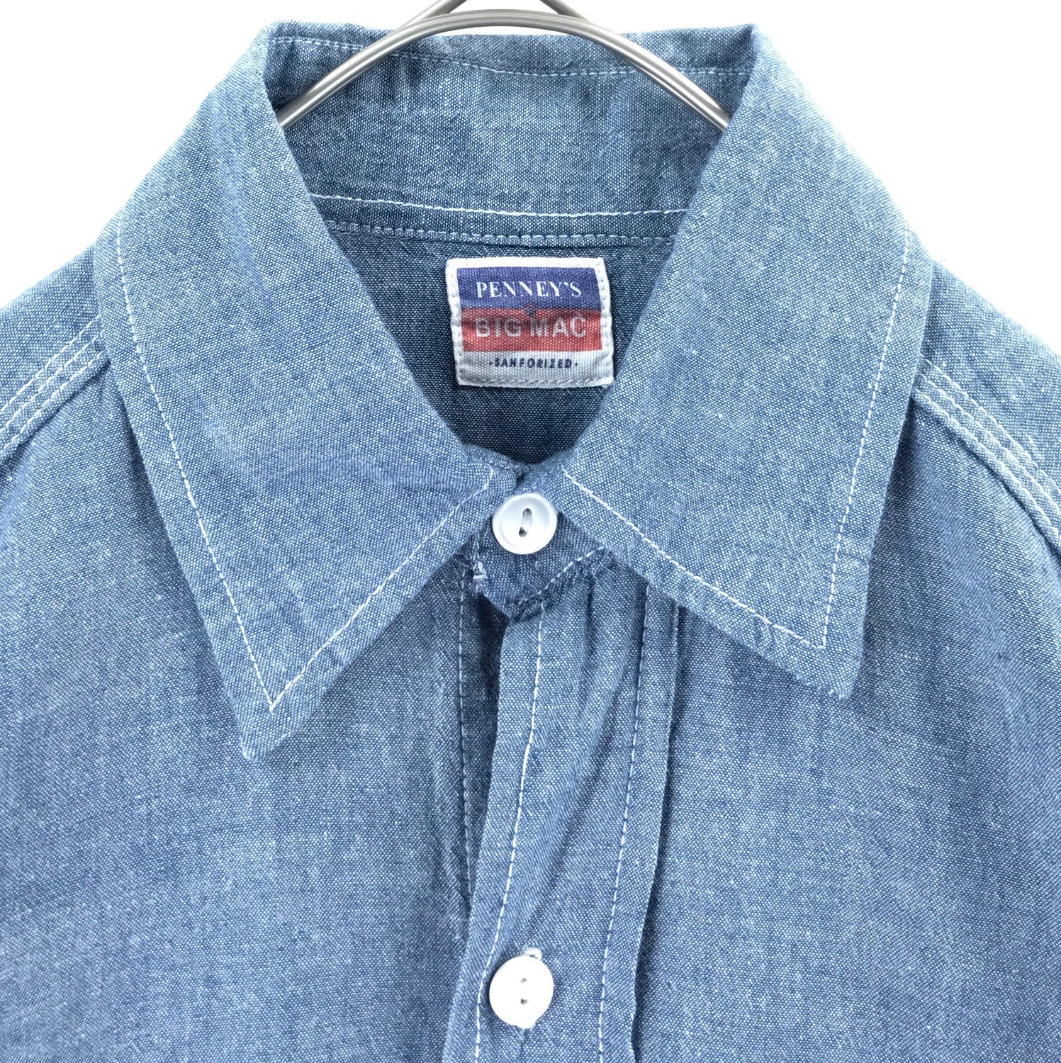 big mac chambray shirt 50s– train in vain