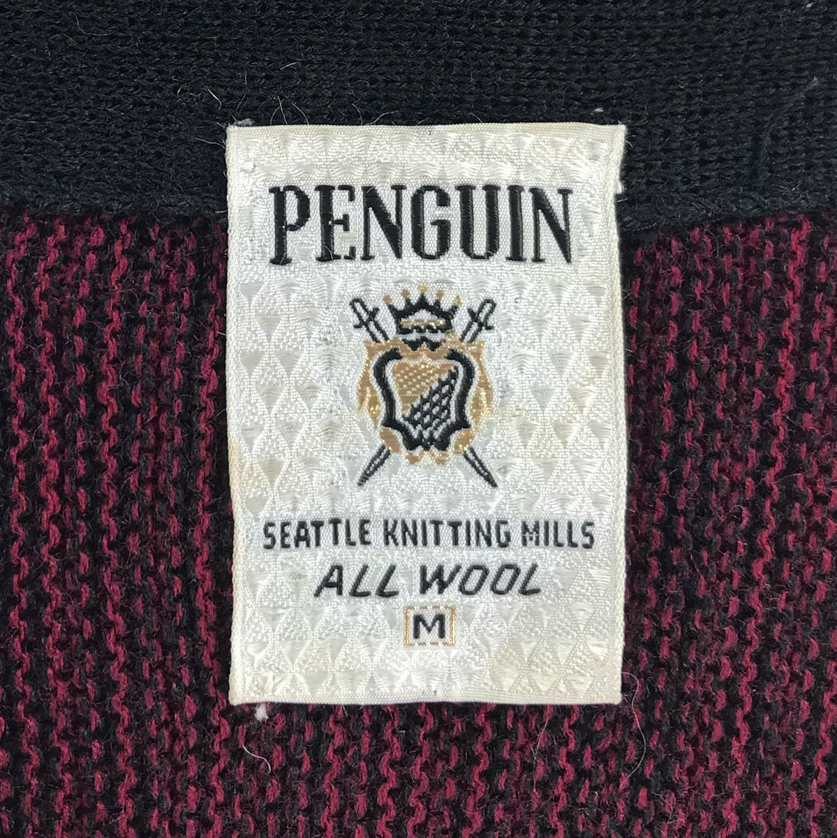 seattle knitting mills wool cardigan 50s– train in vain